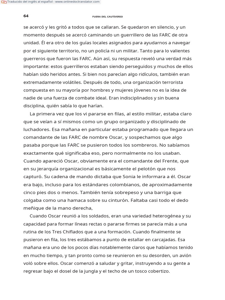 Parte 3 Out of Captivity Surviving 1,967 Days in The Colombian Jungle ...