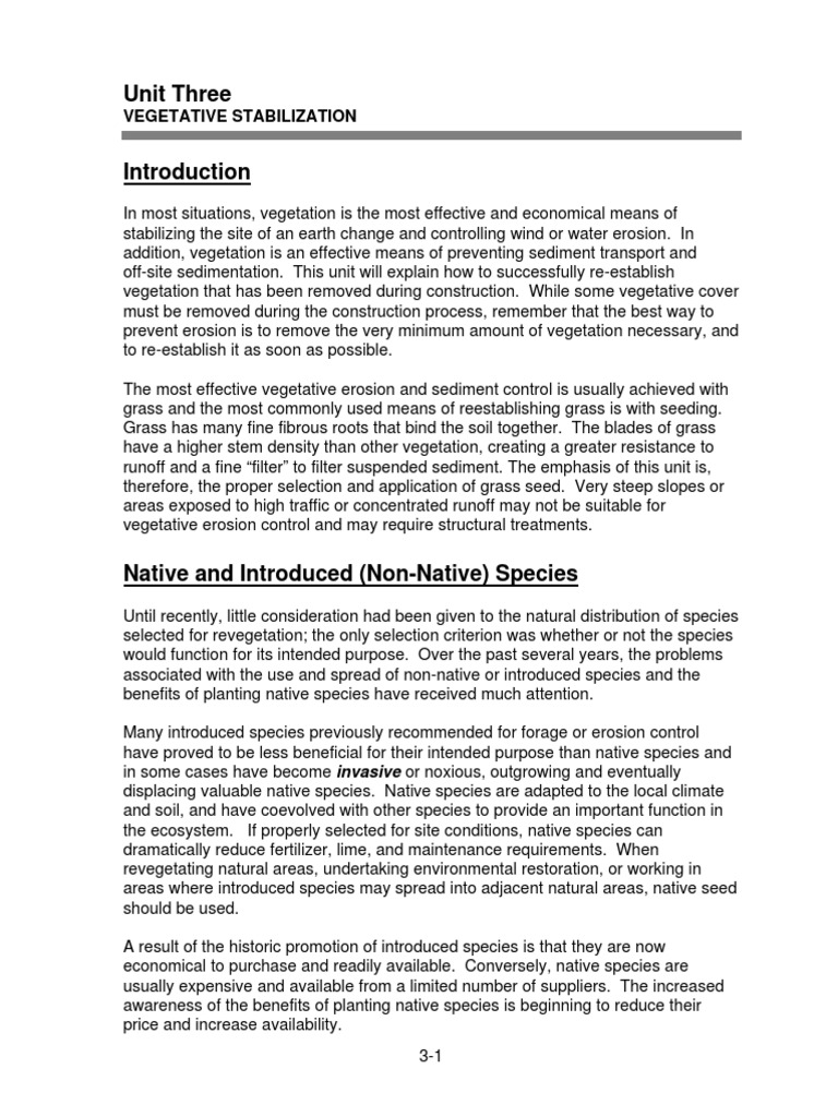 Vegetative Barriers Educational | Download Free PDF | Soil | Mulch