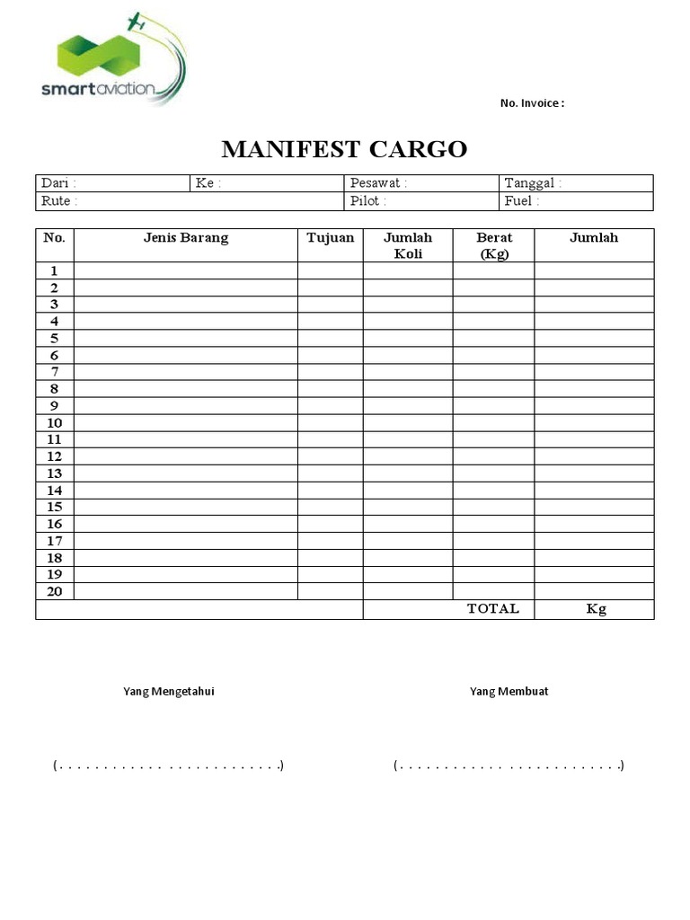 MANIFEST Smart | PDF
