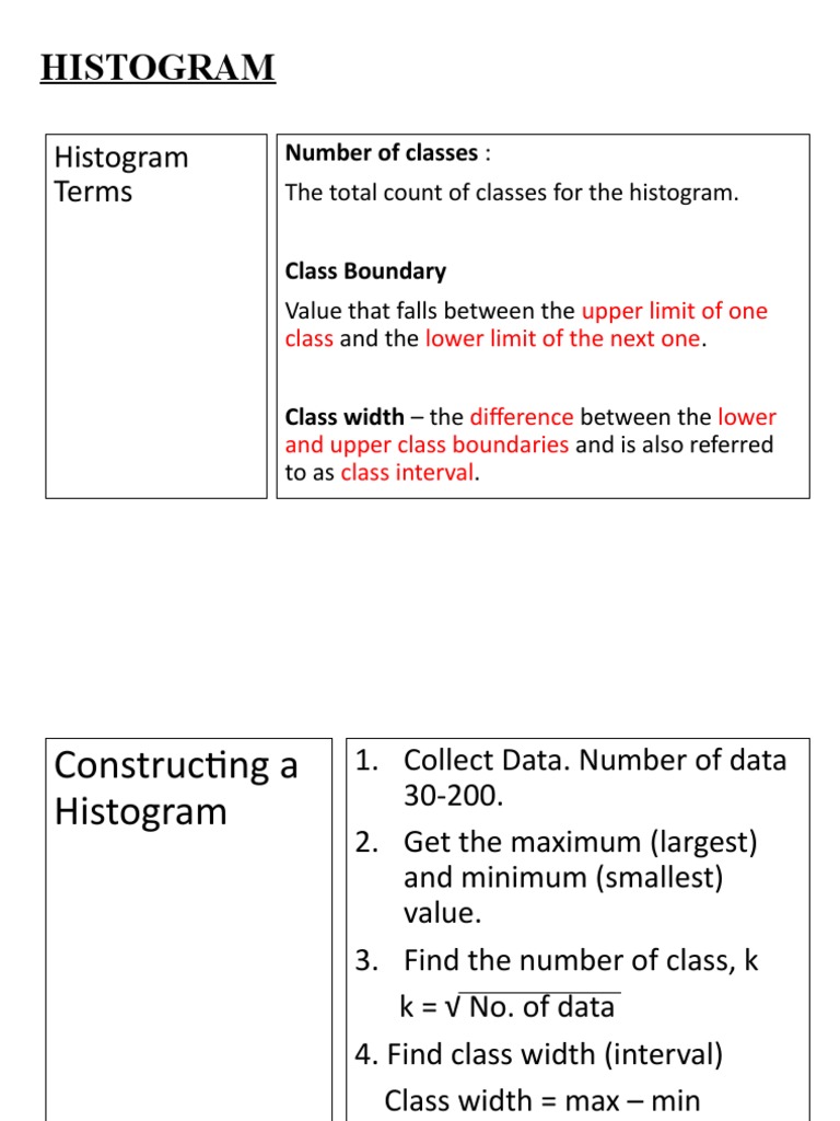 08.histogram Rev | PDF | Histogram
