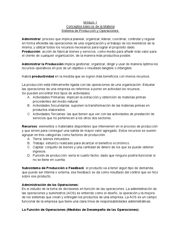 Admin De La Produccion Serrano Pdf Calidad Comercial