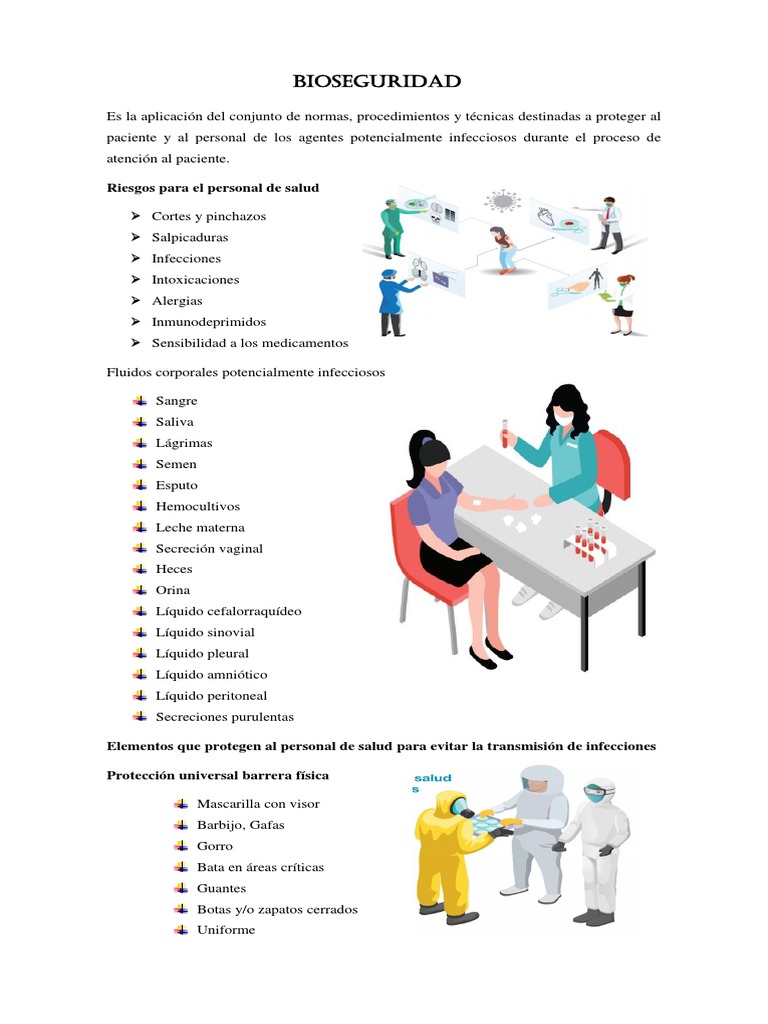 BIOSEGURIDAD | PDF | Residuos | Lavado de manos