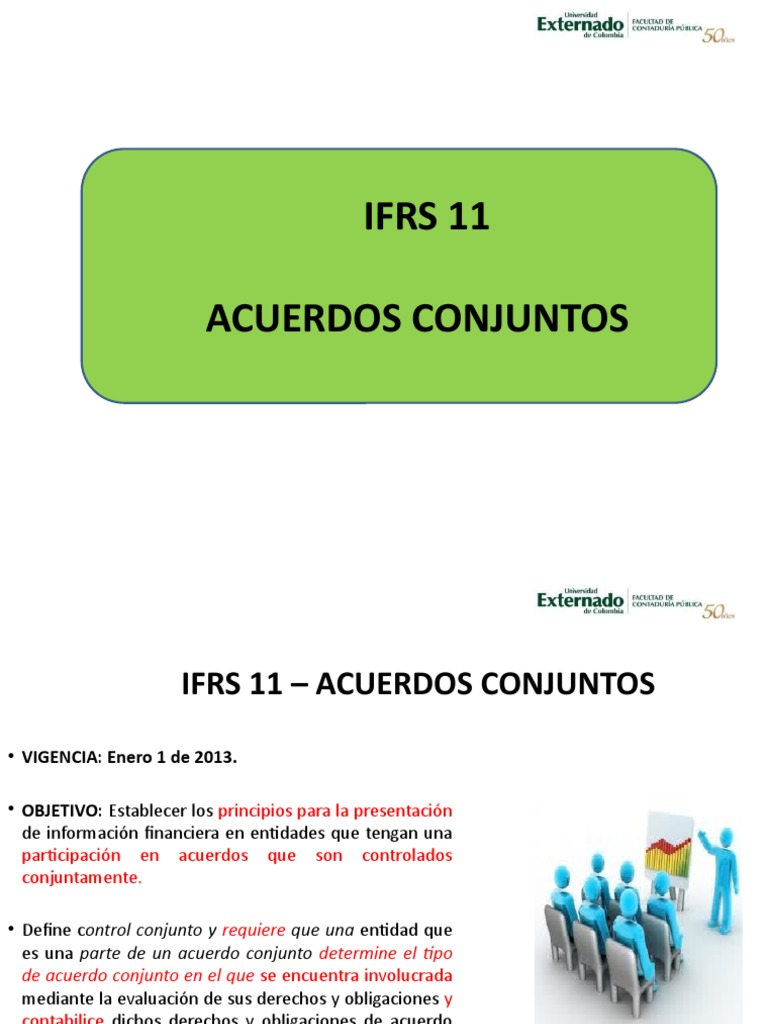 Niif 11 Acuerdos Conjuntos | PDF | normas internacionales de ...