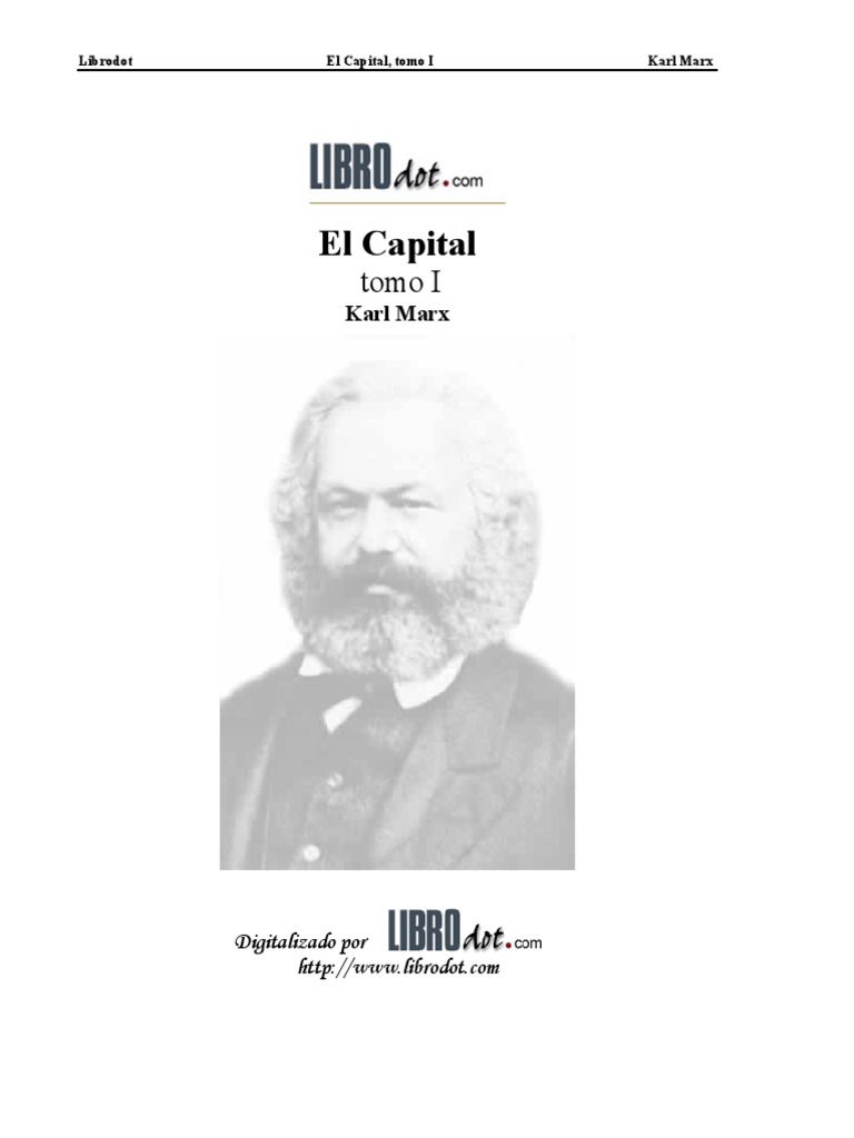 El capital, tomo 1 | Karl Marx | Dialéctico