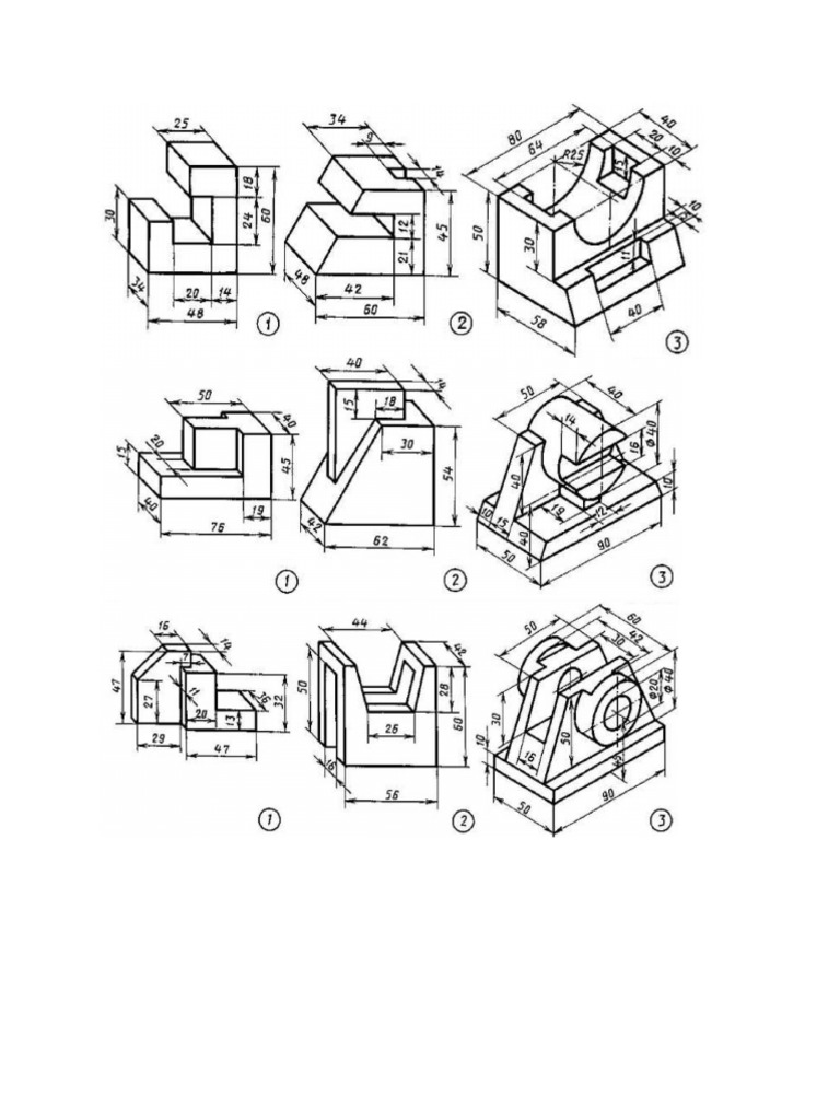 Dibujos Isométricos | PDF