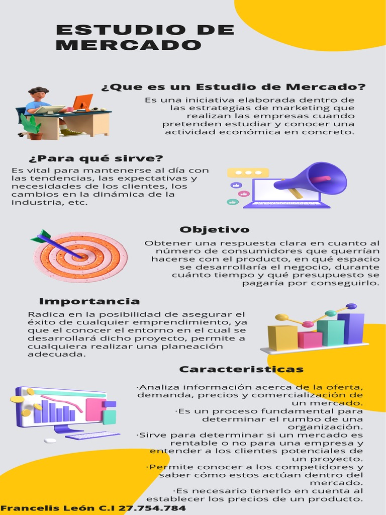 Infografia Estudio de Mercado | PDF
