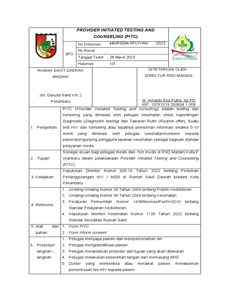 New Spo Pitc | PDF | Pengembangan Diri