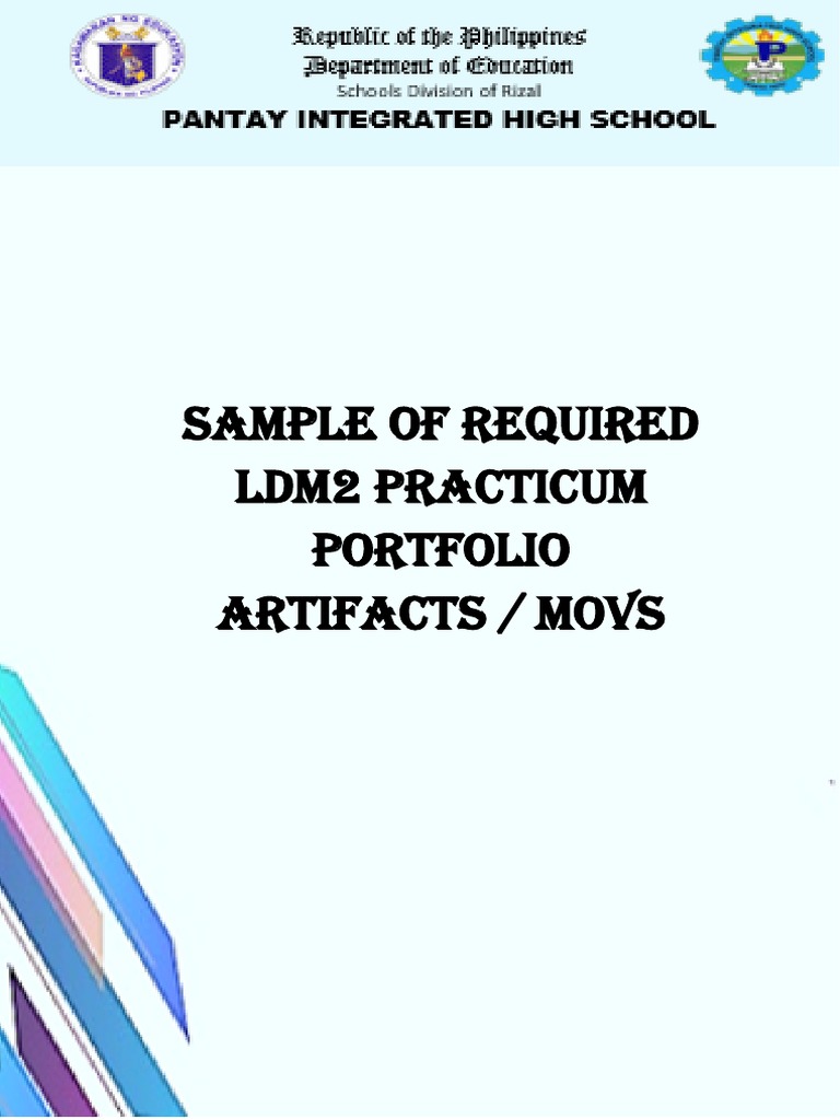Sample of Required Practicum Portfolio | PDF | Learning | Educational ...