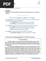 Elements of a Story for Grade 2 | PDF