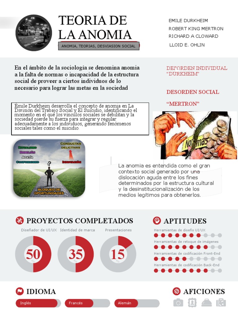 Teoria de La Anomia | PDF