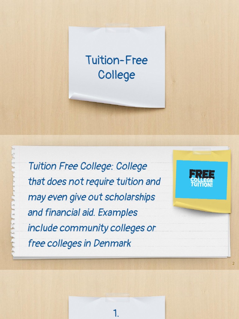 The Case for and Against Tuition-Free College: Analyzing the Impact on ...