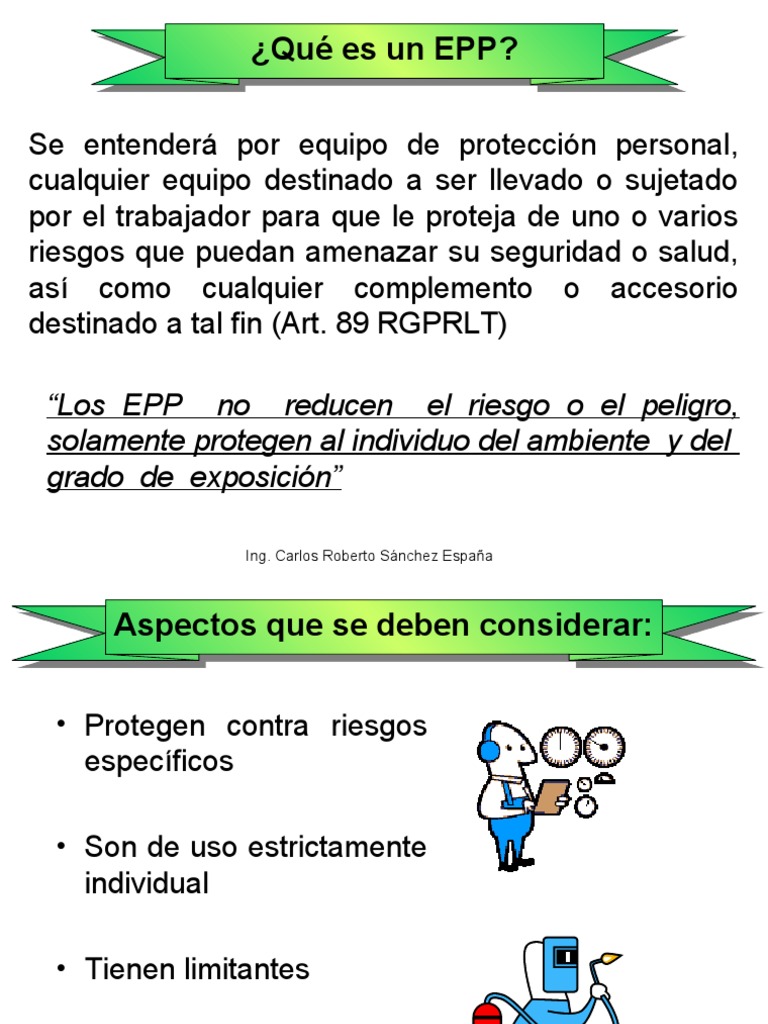 ¿Qué Es Un EPP? | PDF