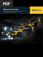 Epiroc Simba E70 S: Smart Drilling Rig | PDF | Drill | Drilling