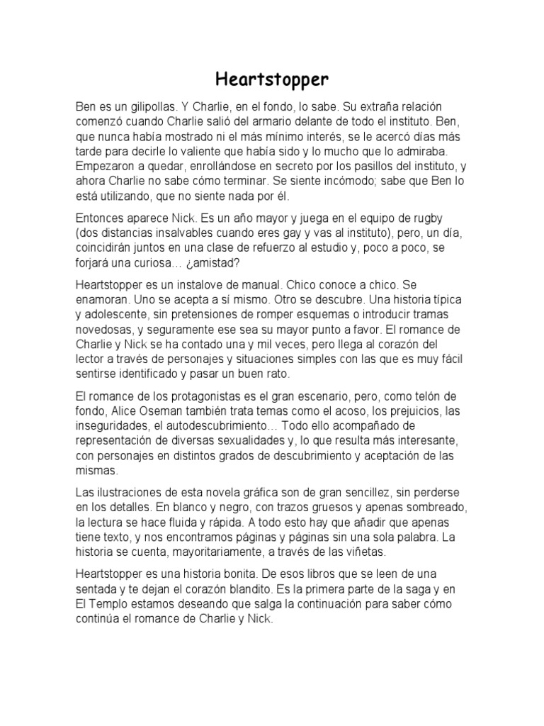 Heartstopper | PDF