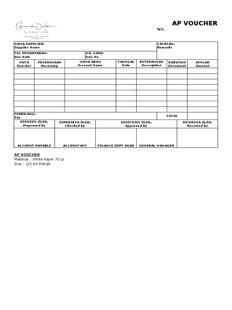 034 - AP Voucher | PDF