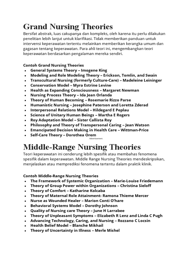 Jenis Teori | PDF | Karier & Perkembangan | Pengembangan Diri