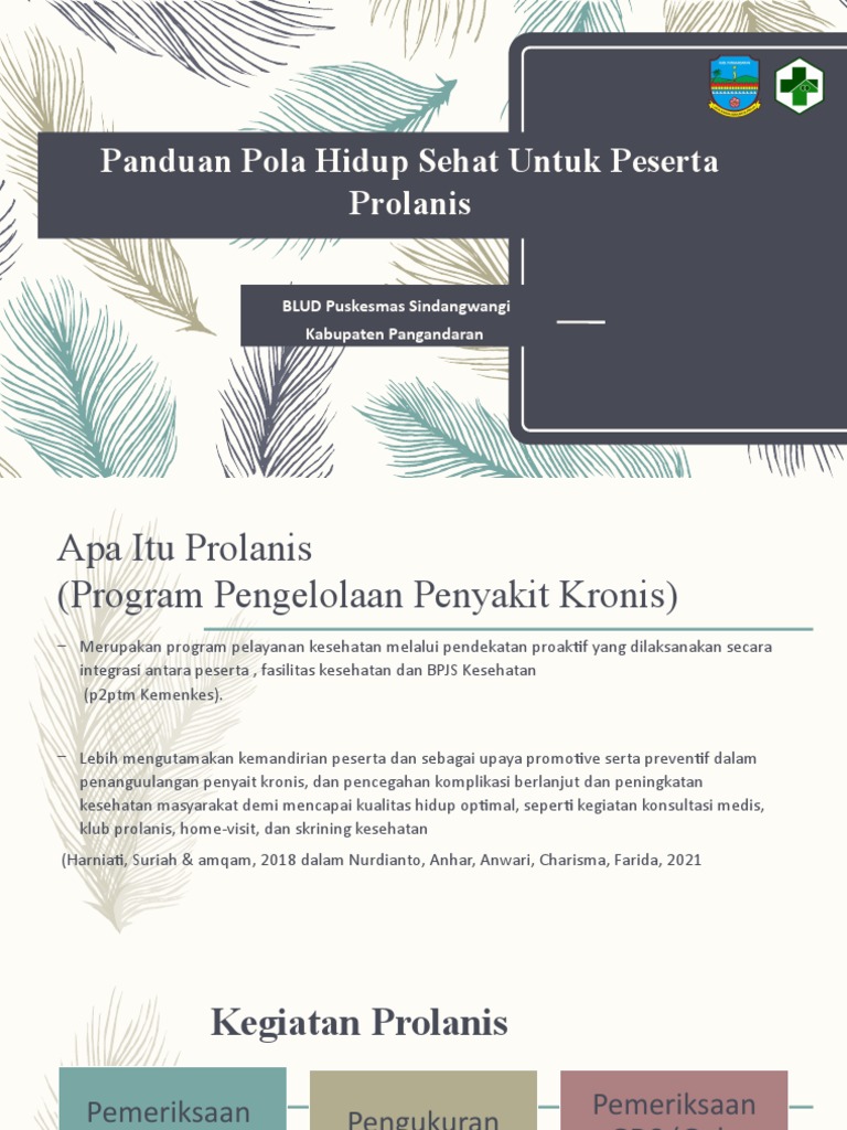 Panduan Sehat Prolanis Sindangwangi | PDF