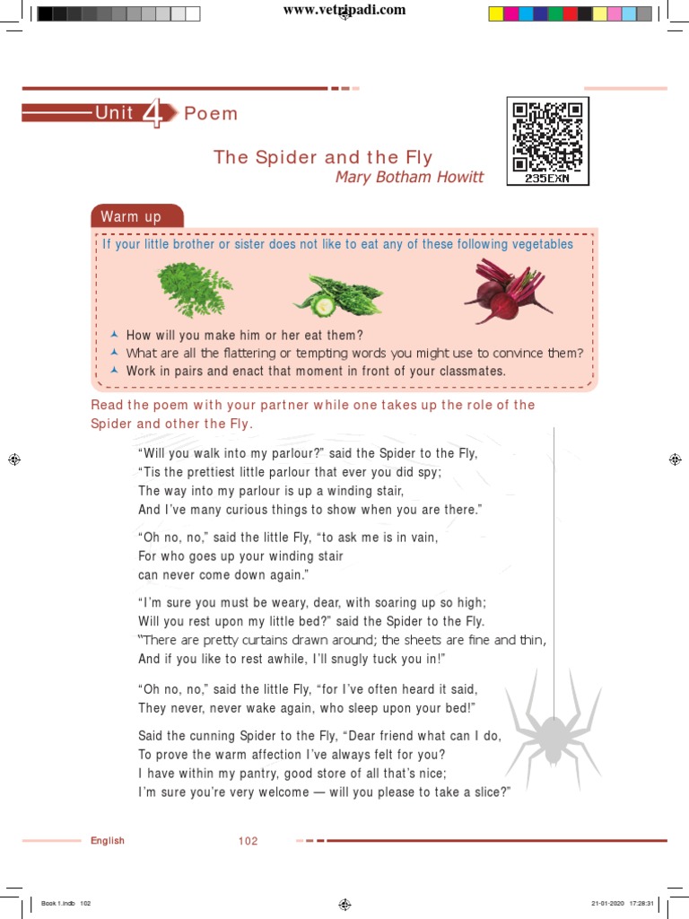 The Spider and the Fly: A Cautionary Tale | PDF | Art | General Fiction