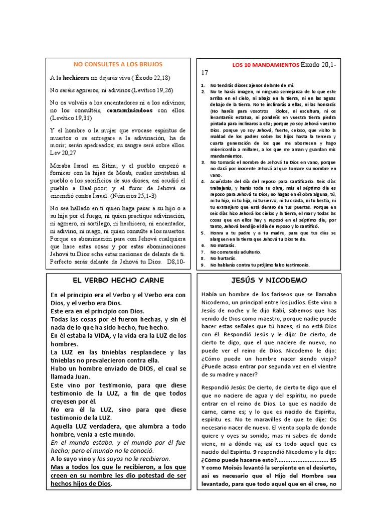 Textos Biblicos | PDF | Jesús | Creencia religiosa y doctrina