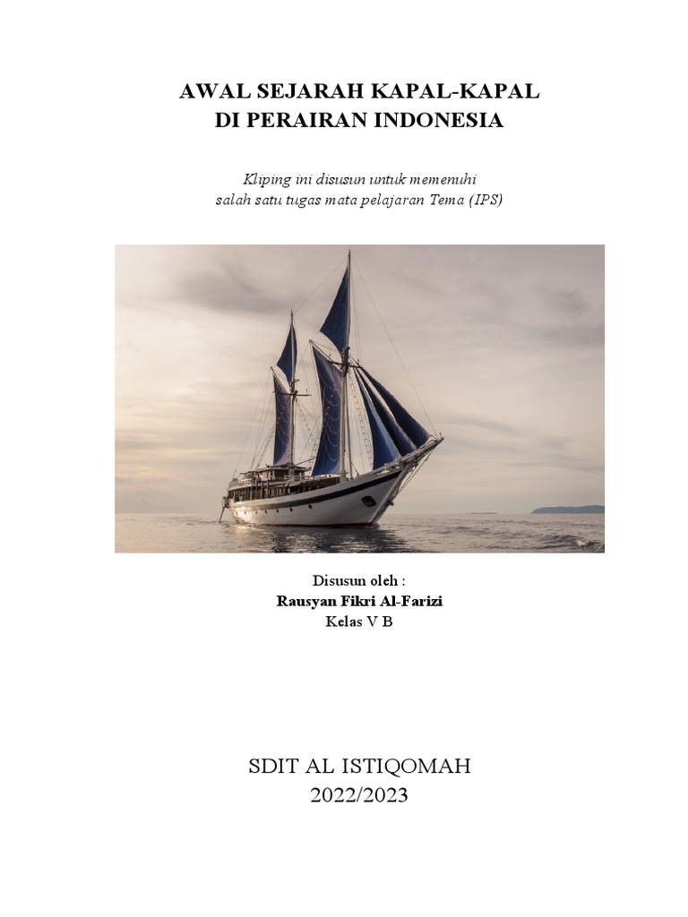 KAPAL TRADISIONAL INDONESIA | PDF