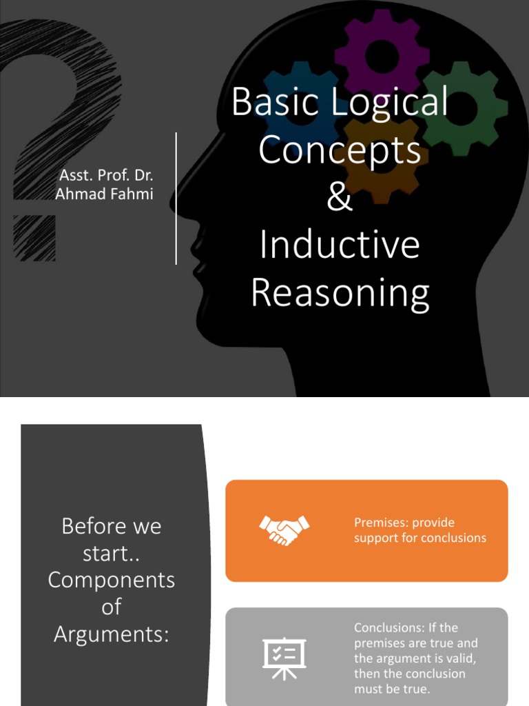 Basic Logical Concept 20202021 Week 4 | PDF | Inductive Reasoning | Argument
