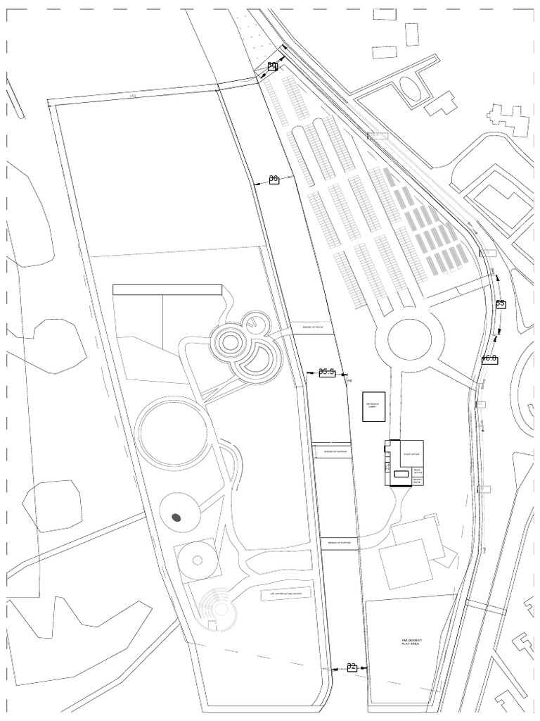 Floor plans and room dimensions for a multi-purpose community center ...