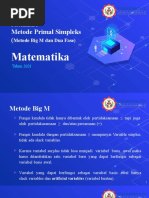 Contoh Dan Latihan Soal Metode Simpleks | PDF