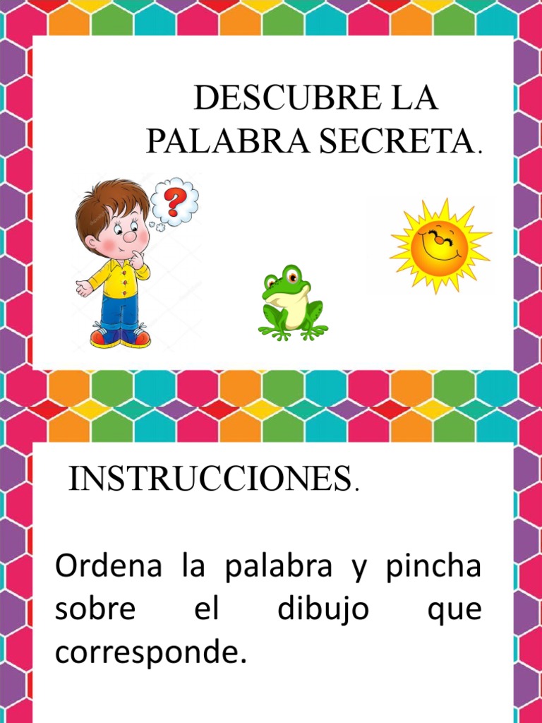 Descubre La Palabra Secreta | PDF