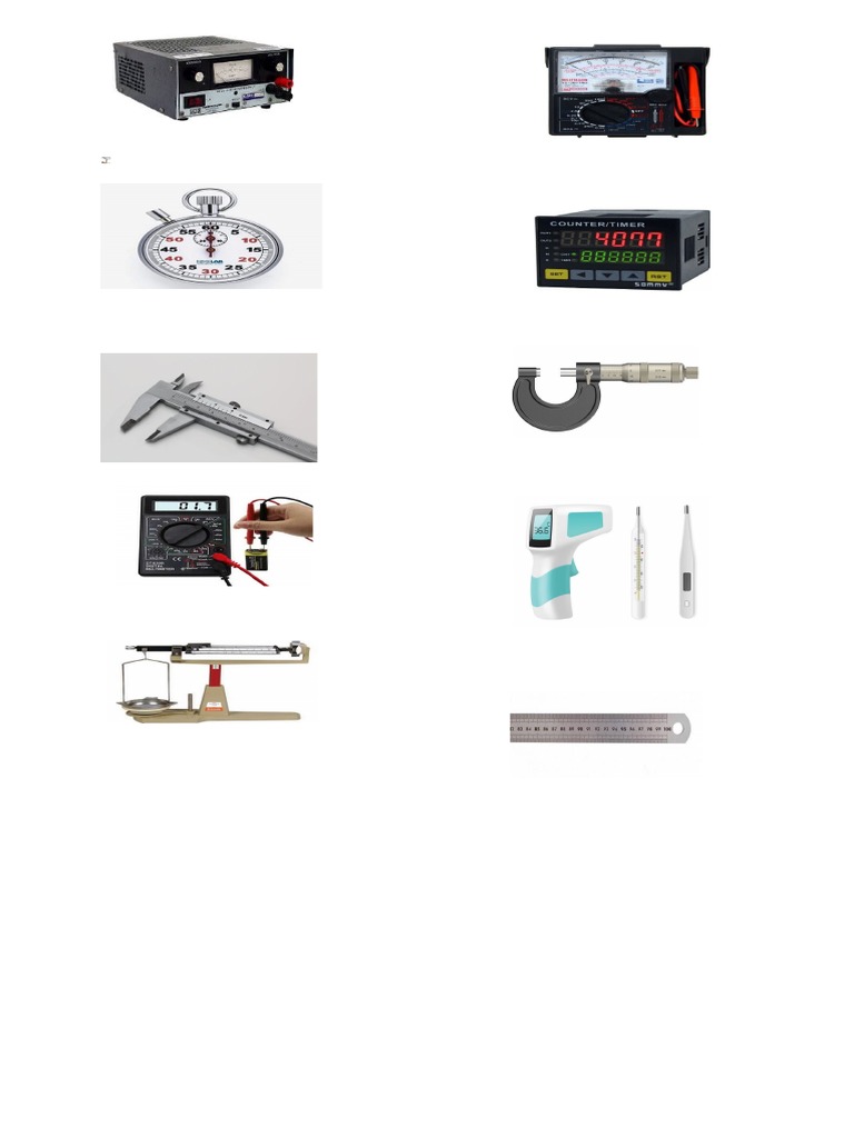 Gambar Alat Dasar Fisika | PDF