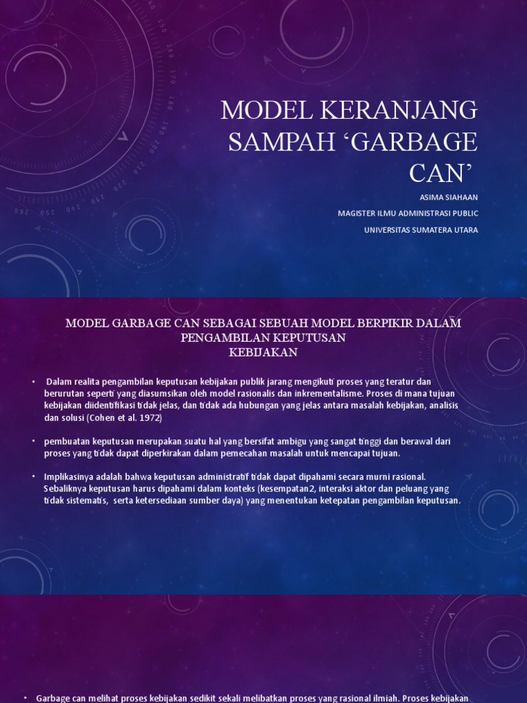 Model Garbage Can dalam Pengambilan Keputusan | PDF