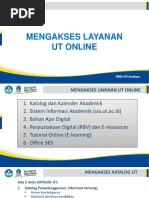 Akses Perpustakaan Digital UT untuk Mahasiswa | PDF