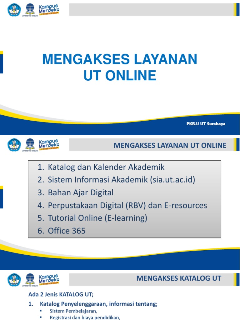 4 Mengakses Ut Online Dan Tugas Tutorial | PDF