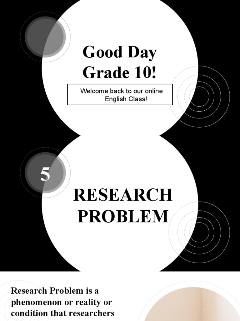 RESEARCH REPORT GRADE 10 Chapter 1 | Download Free PDF | Hypothesis ...