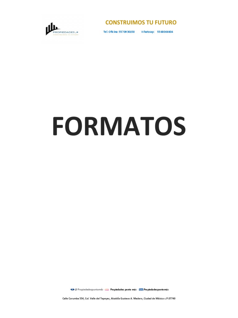 Formato Generales PPM | PDF