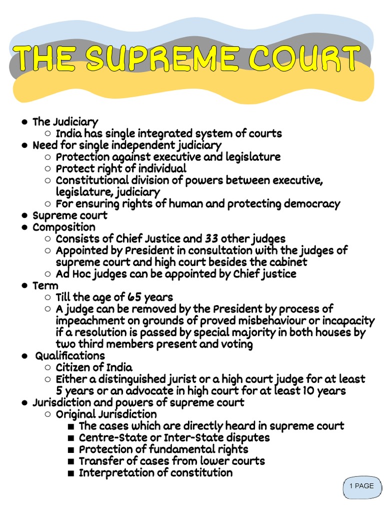 The Supreme Court | PDF | Supreme Courts | Supreme Court Of The United ...