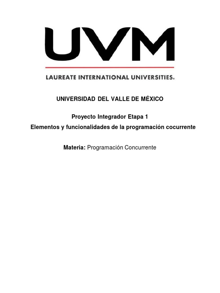 Análisis de las funcionalidades y primitivas de la programación concurrente mediante PVM ...