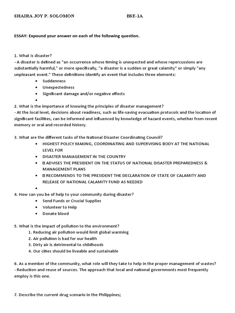 Nstp-Final Exam | PDF