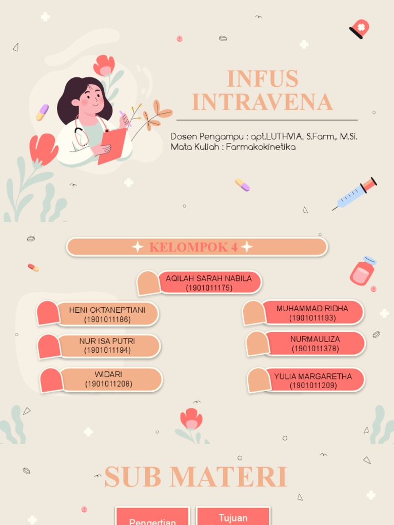 Kelompok 4 Infus Intravena | PDF