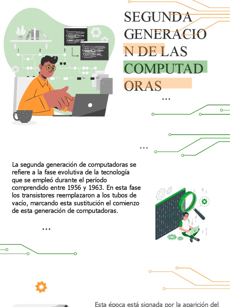 2DA Generacion Compus | PDF | Ibm | Electrónica
