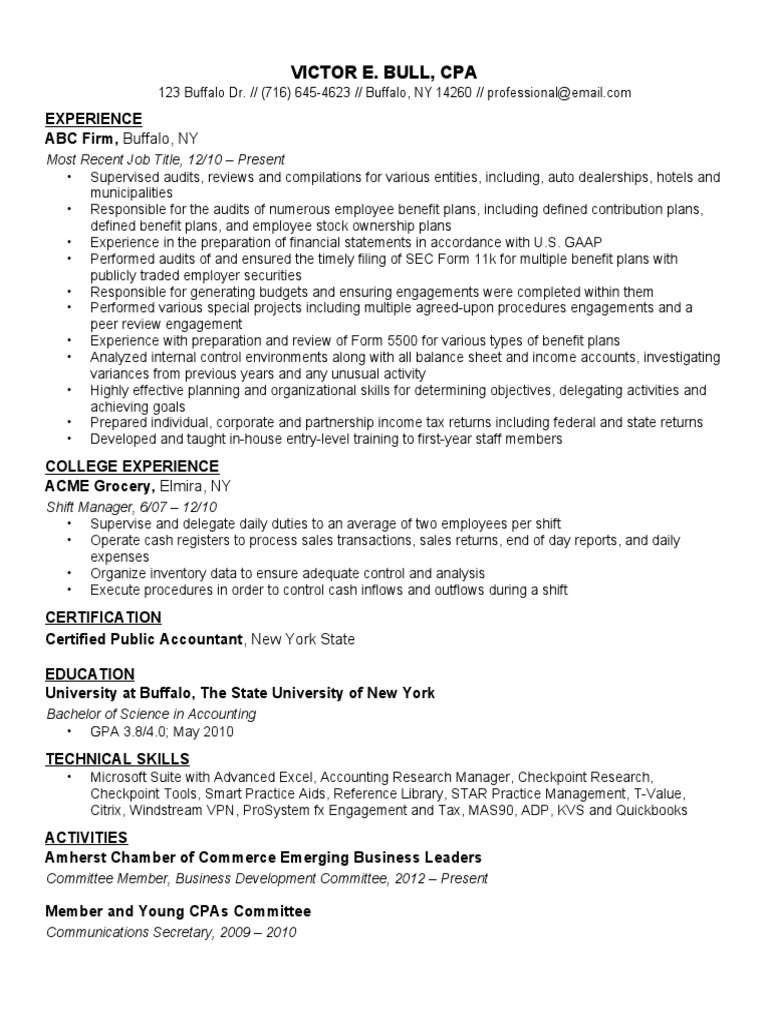 Resume Alumni With 4 Years of Experience | PDF
