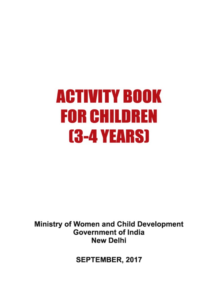 Activity Book For 3-4 Years Children | PDF | Triangle