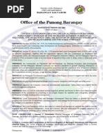 Executive Order No 14 (GAD Focal Person) | PDF | Social Institutions ...