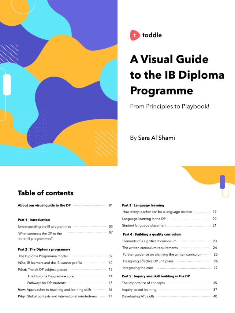 A Visual Guide To The IB Diploma Programme: From Principles To Playbook ...