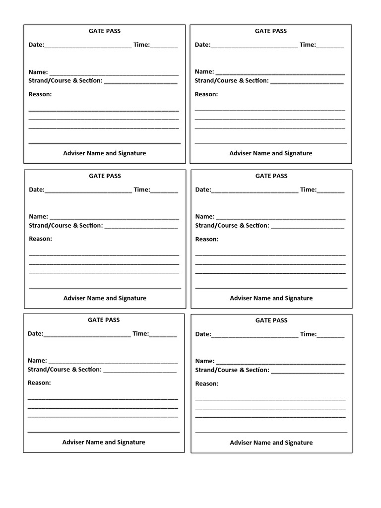 Gate Pass | PDF | Career & Growth | Computers