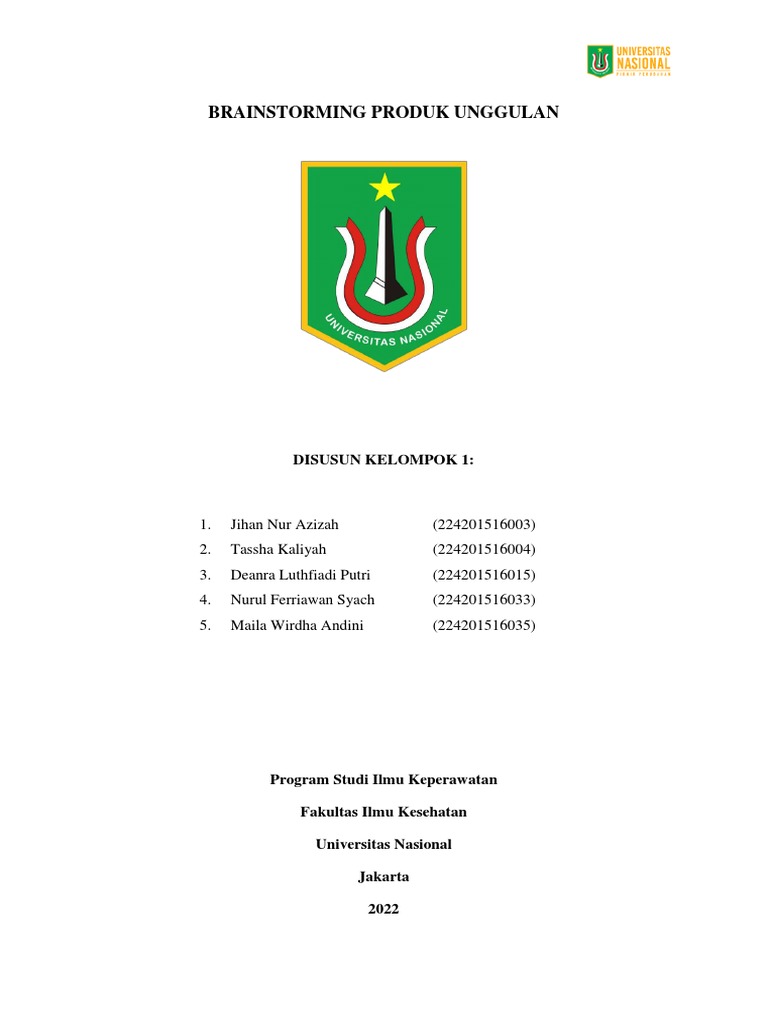 Contoh Brainstorming Produk Makanan | PDF