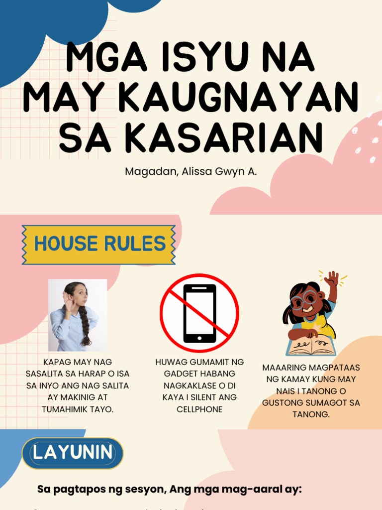 Mga Isyu Na May Kaugnayan Sa Kasarian (Gender) | PDF