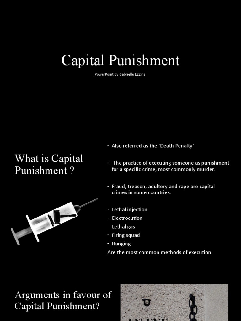 Understanding Capital Punishment | PDF | Social Science