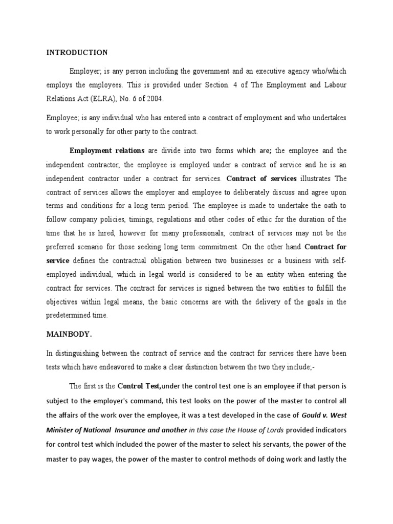 Labour Law | PDF | Employment | Negligence