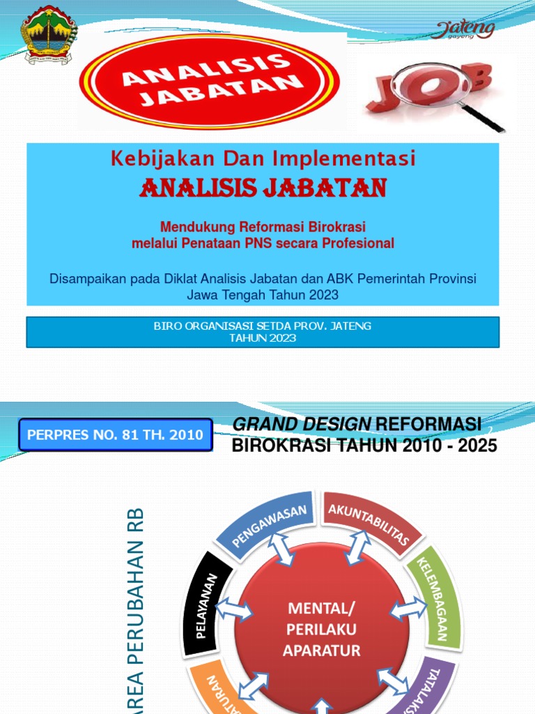 MATERI - GAMBARAN UMUM ANJAB | PDF