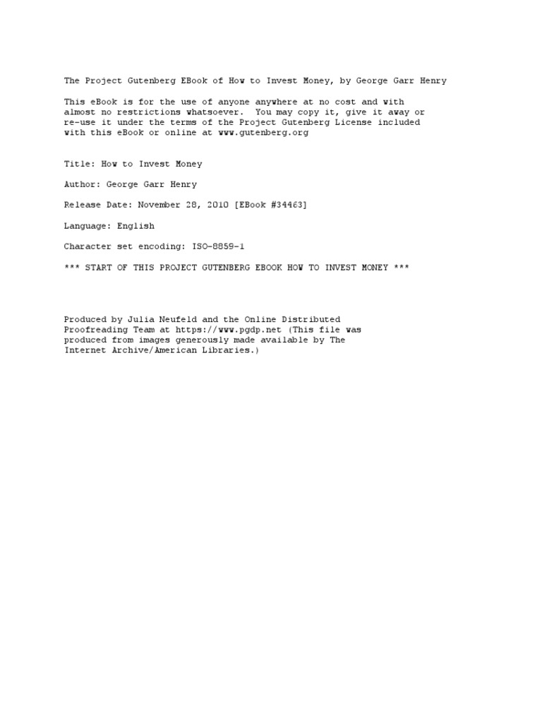 how-to-invest-money-pdf-bonds-finance-interest